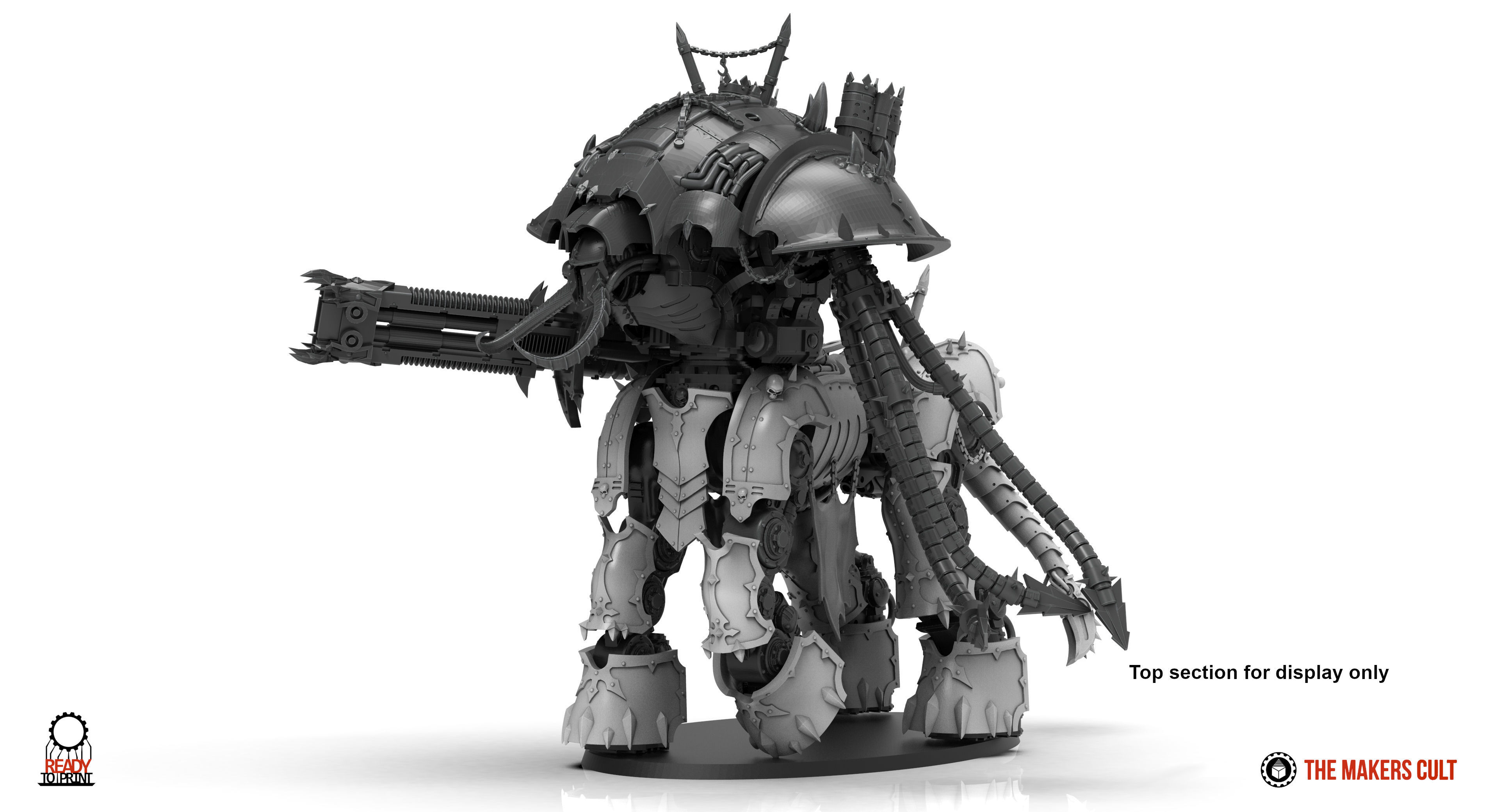 Centaur knight conversion kit - Chaos armour pack only 3D model 3D ...