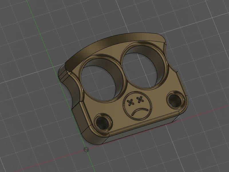 Afrankart DFK 01 knuck adapted for cnc milling and 3d print 3D model 3D ...