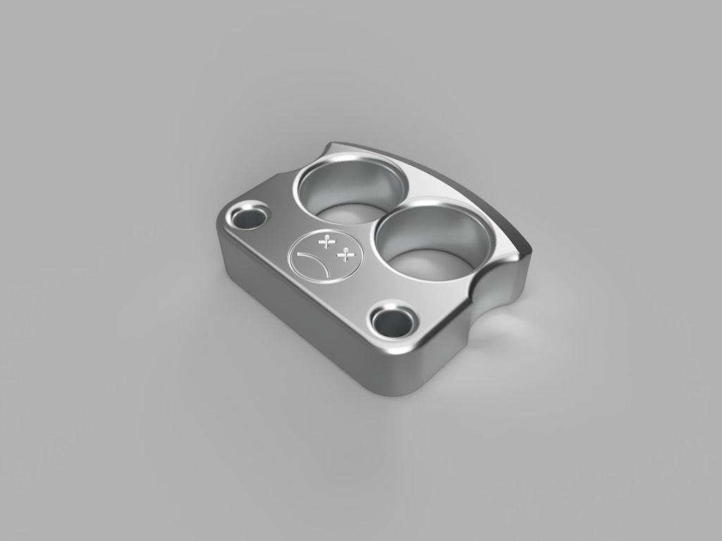 Afrankart DFK 01 knuck adapted for cnc milling and 3d print 3D model 3D ...