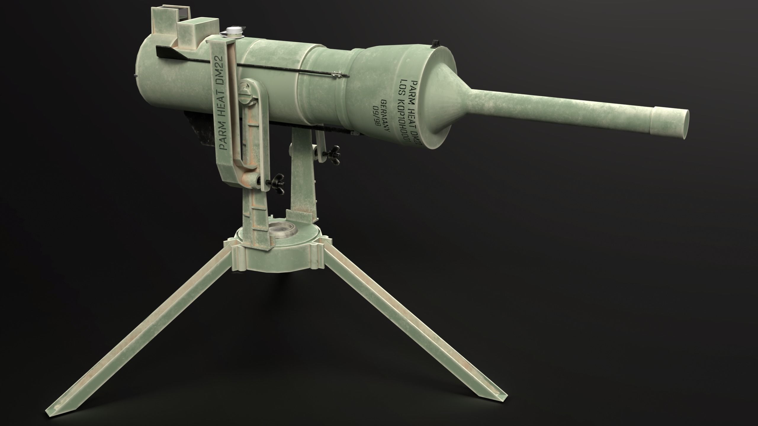 3D model PARM-2 VR / AR / low-poly | CGTrader