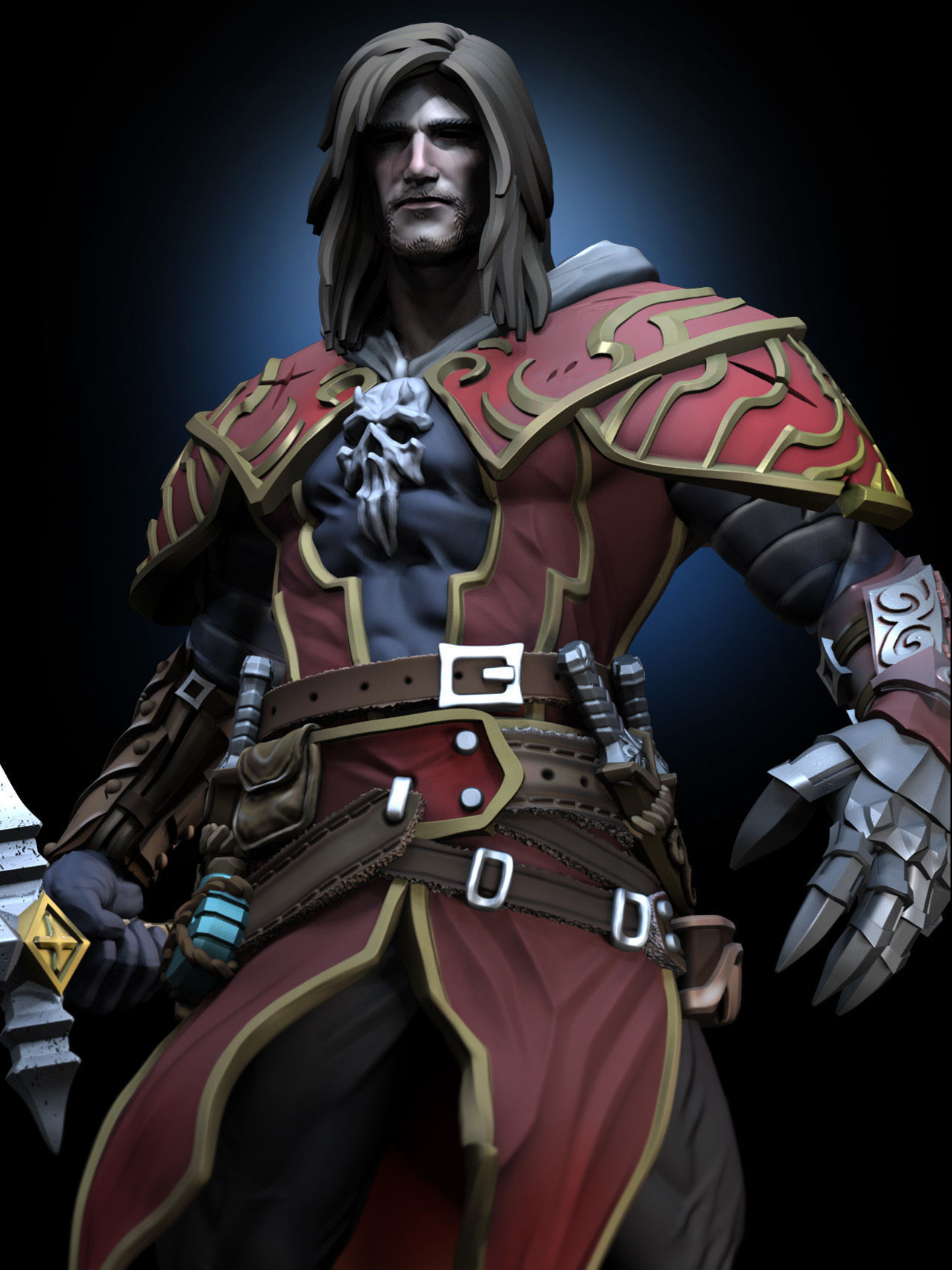 Gabriel Belmont 3D model 3D printable | CGTrader