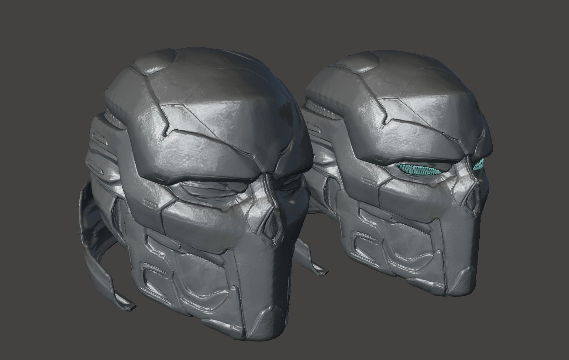 DEAD SPACE LEVEL 6 HELMET - FUNCTIONAL COSPLAY MASK 3D model 3D ...