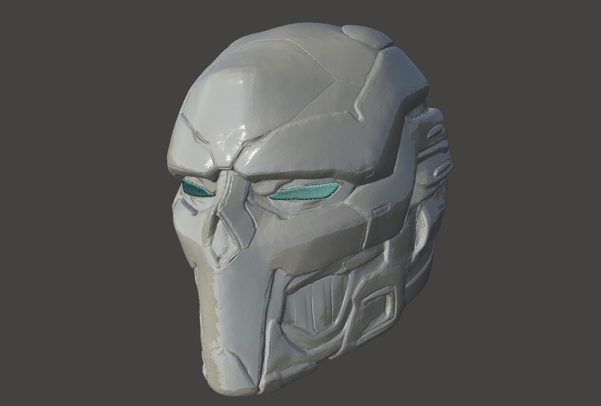 DEAD SPACE LEVEL 6 HELMET - FUNCTIONAL COSPLAY MASK 3D model 3D ...