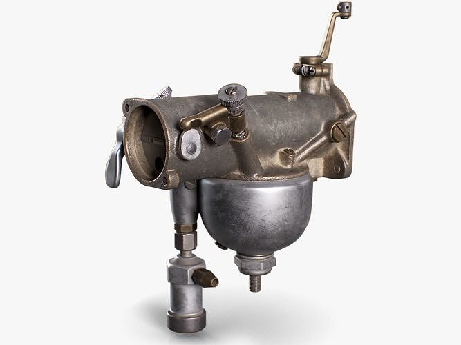 3D model Vintage Carburetor VR / AR / low-poly | CGTrader