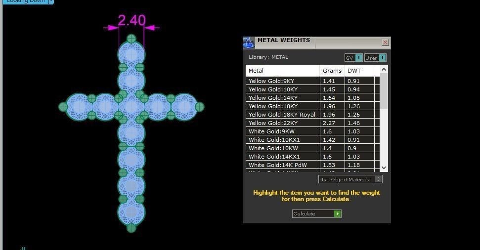 Tiff crosses 4 sizes 3D model 3D printable | CGTrader