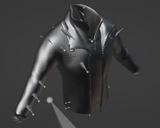 3D model Meta-Human Jacket VR / AR / low-poly | CGTrader