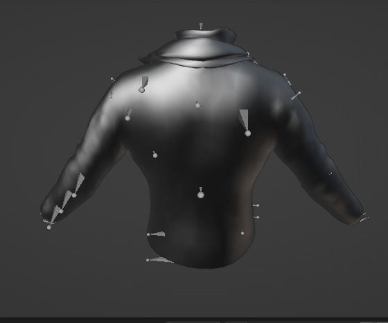3D model Meta-Human Jacket VR / AR / low-poly | CGTrader