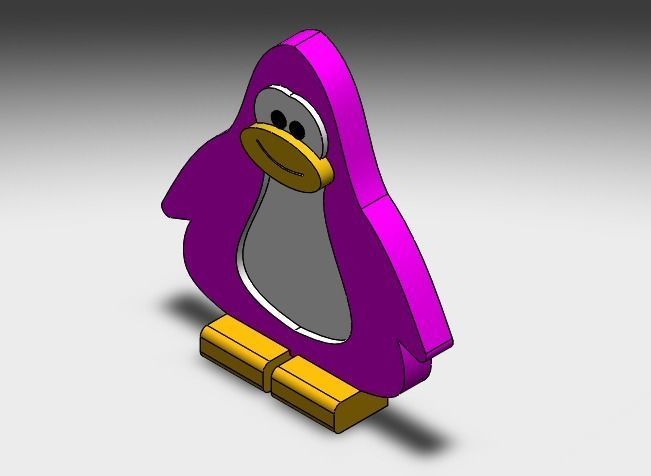 Club Penguin 3D Model 3D model | CGTrader