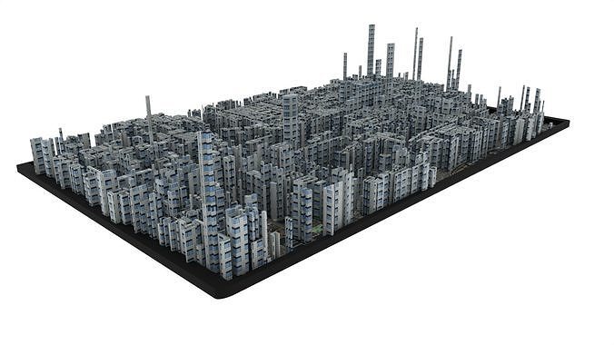 3D model City of Beijing VR / AR / low-poly | CGTrader