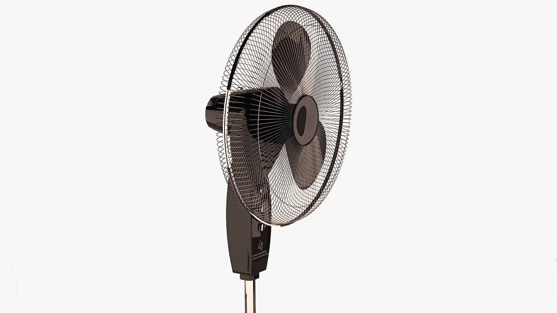 STAND FAN 3D model | CGTrader