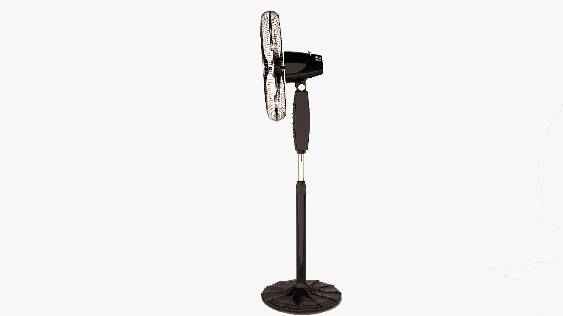 STAND FAN 3D model | CGTrader