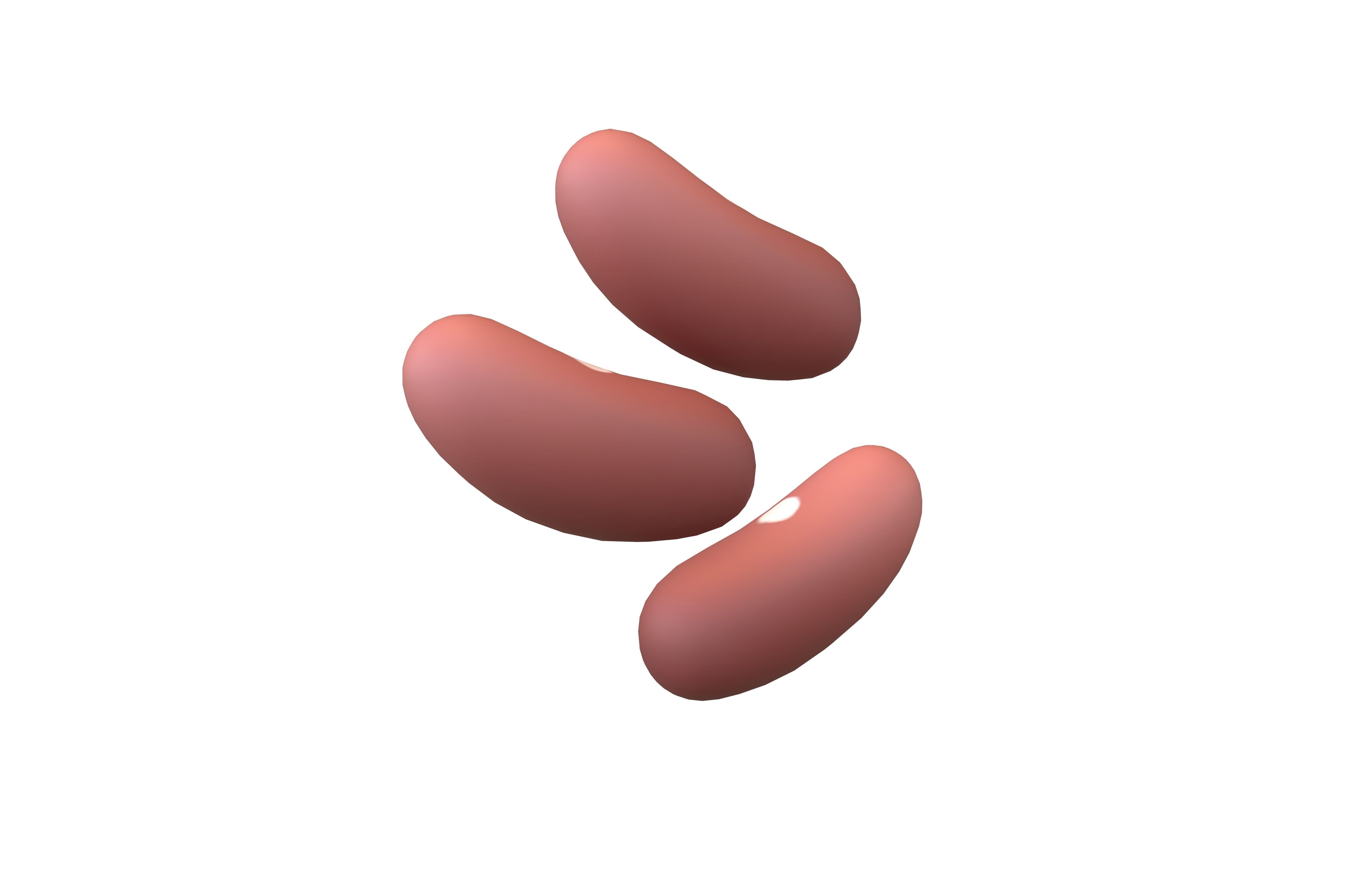 3D model Beans Emoji v1 001 VR / AR / low-poly | CGTrader