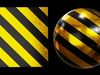Procedural Caution Stripes Material free Texture | CGTrader