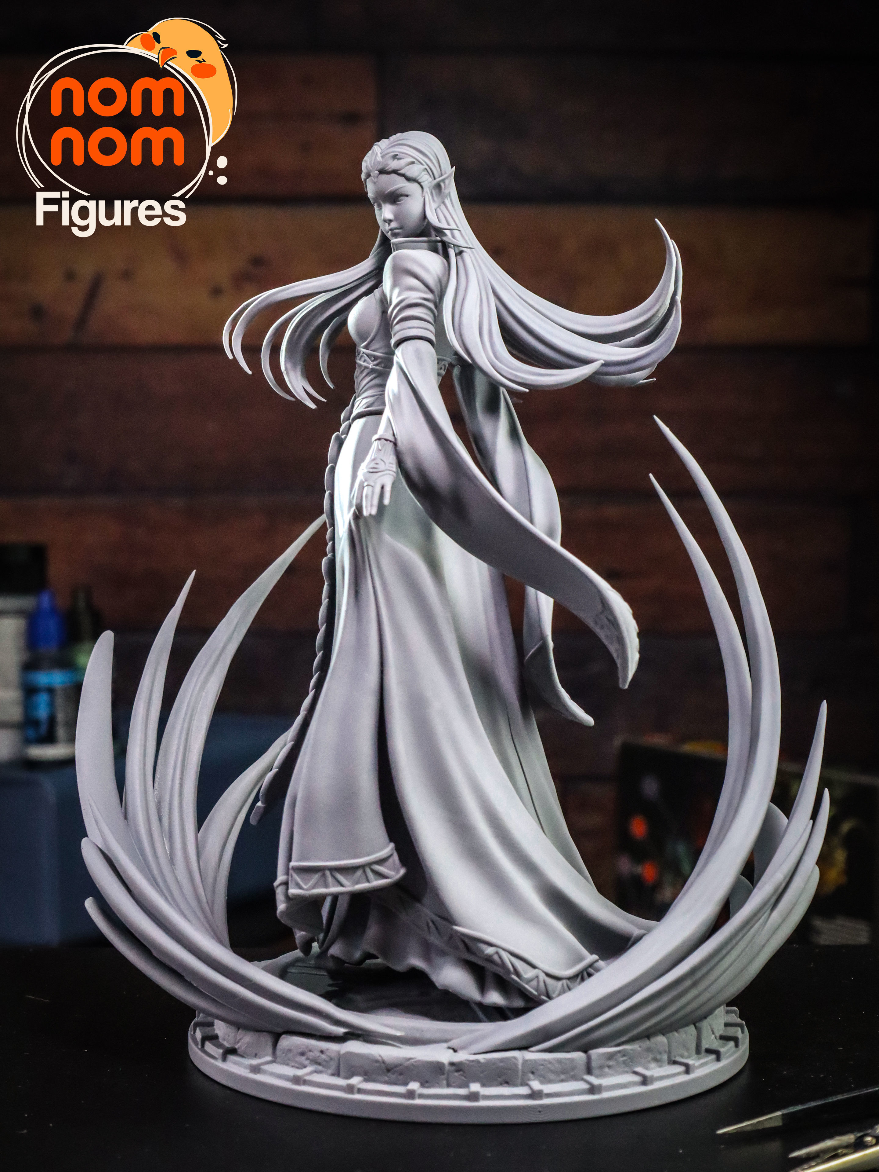 Princess Zelda from Breath of the Wild 3D model 3D printable | CGTrader