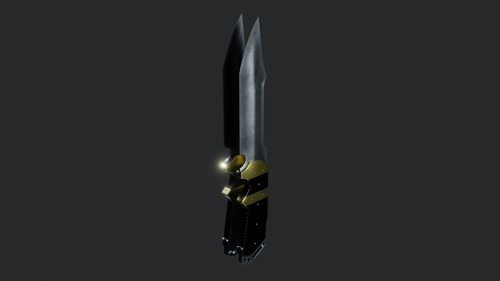 3D model Knife sword VR / AR / low-poly | CGTrader