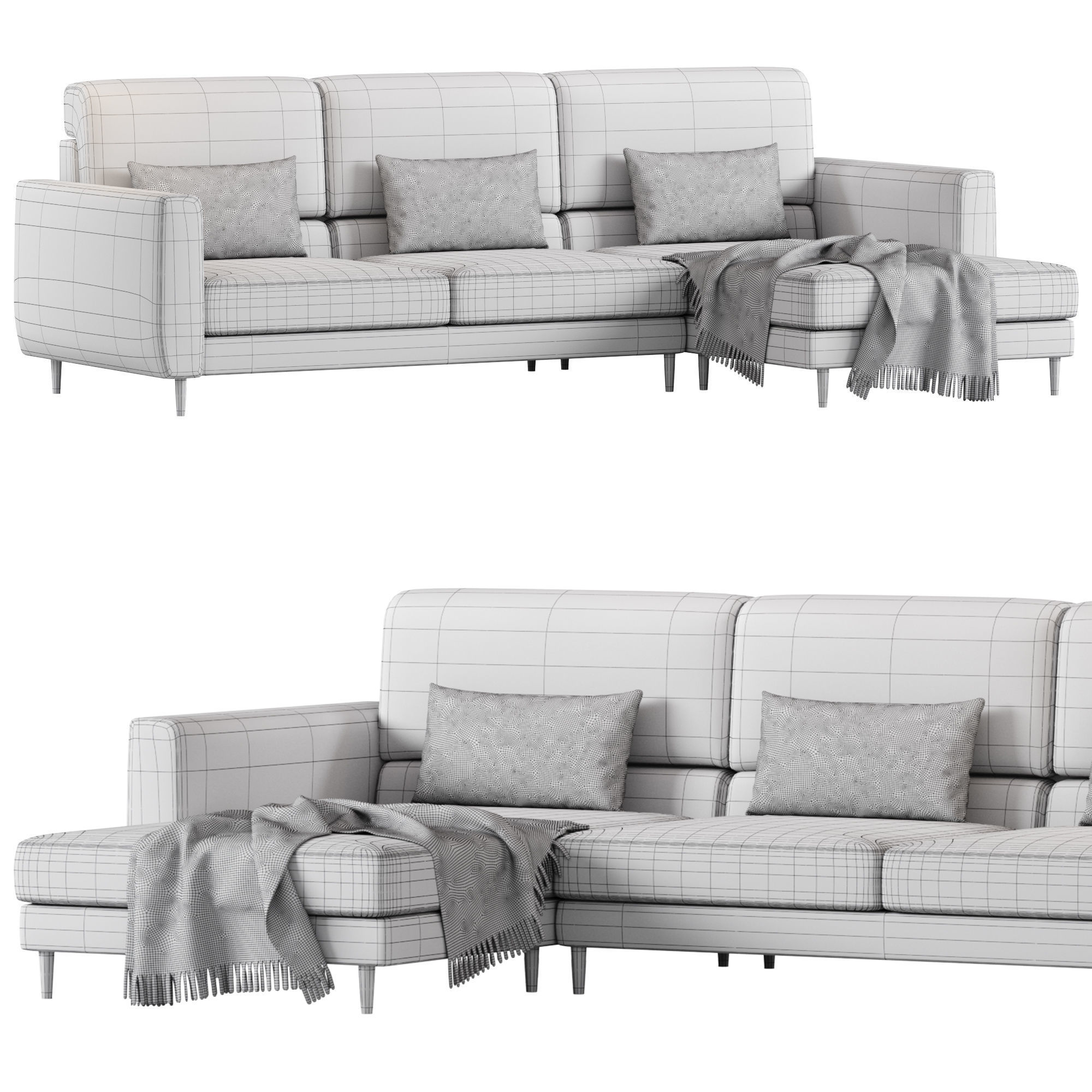 Slatorp Sofa By Ikea 3D model | CGTrader