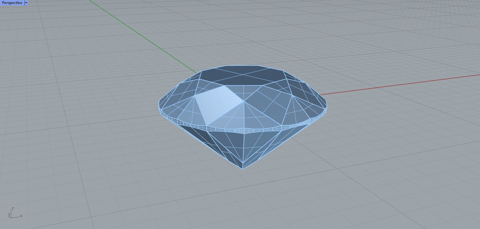 Realistic Round Brilliant Gem for Rhino free 3D model | CGTrader