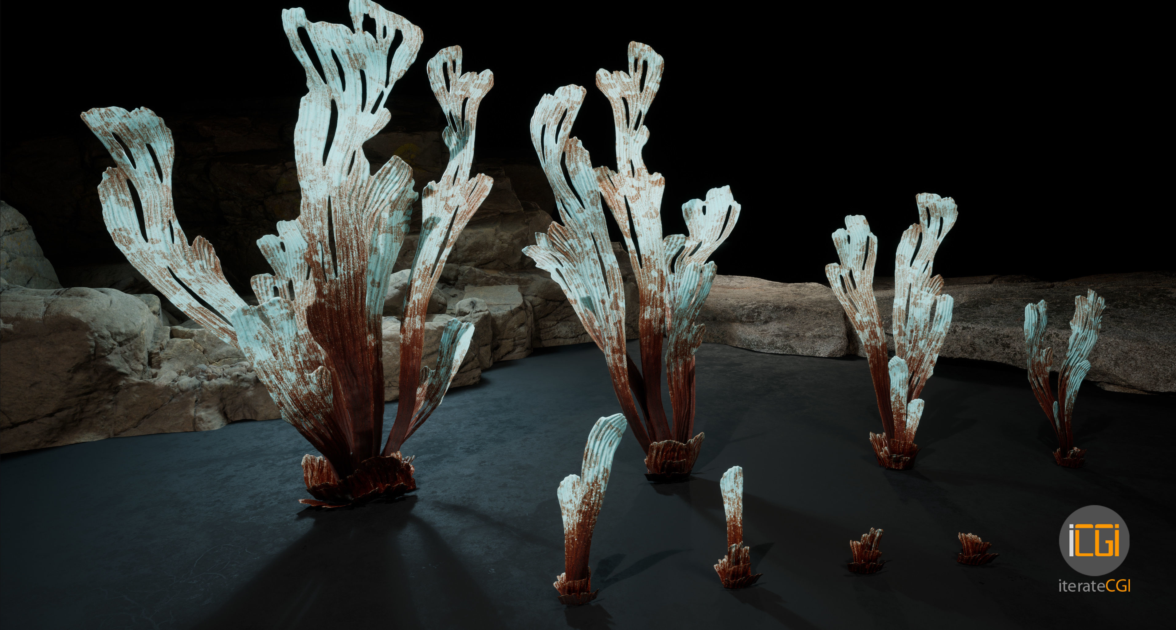 3D model Alien Fungus Type 4 VR / AR / low-poly | CGTrader