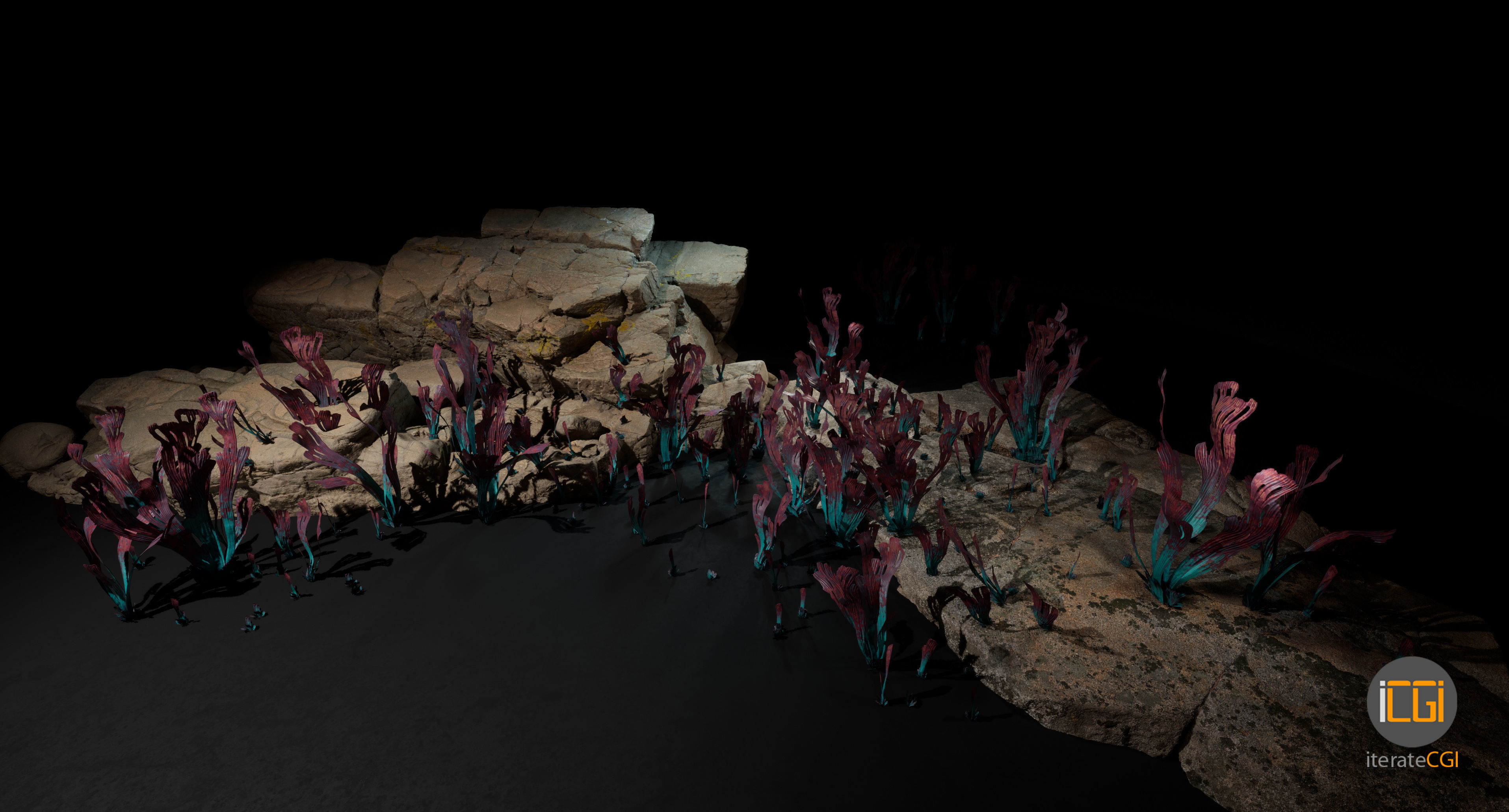 3D model Alien Fungus Type 4 VR / AR / low-poly | CGTrader