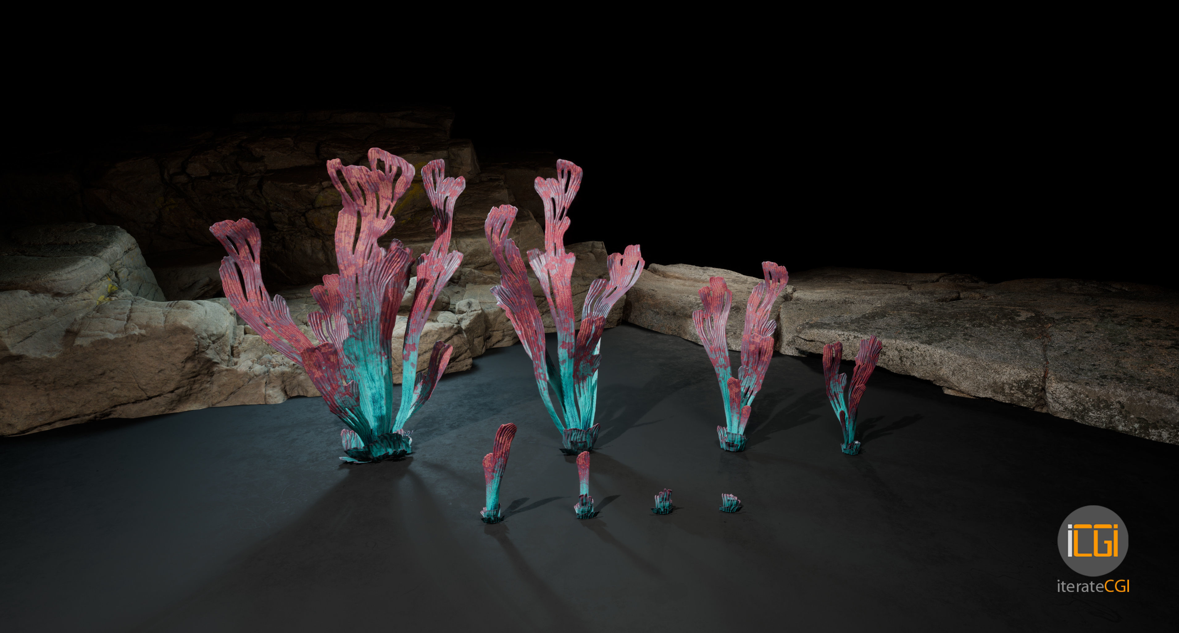 3D model Alien Fungus Type 4 VR / AR / low-poly | CGTrader