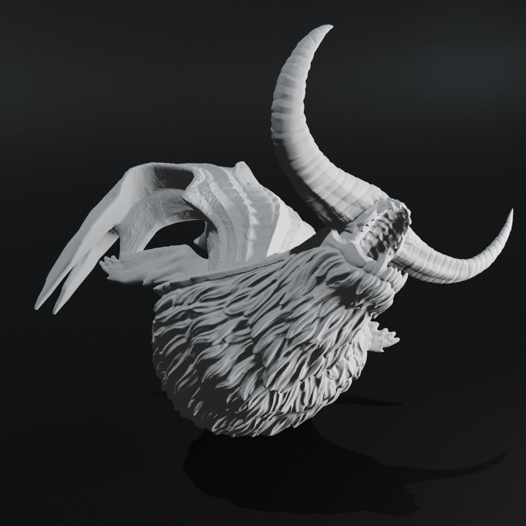 Ceadeus Monster Hunter Elder Dragon 3d print model 3D model 3D ...