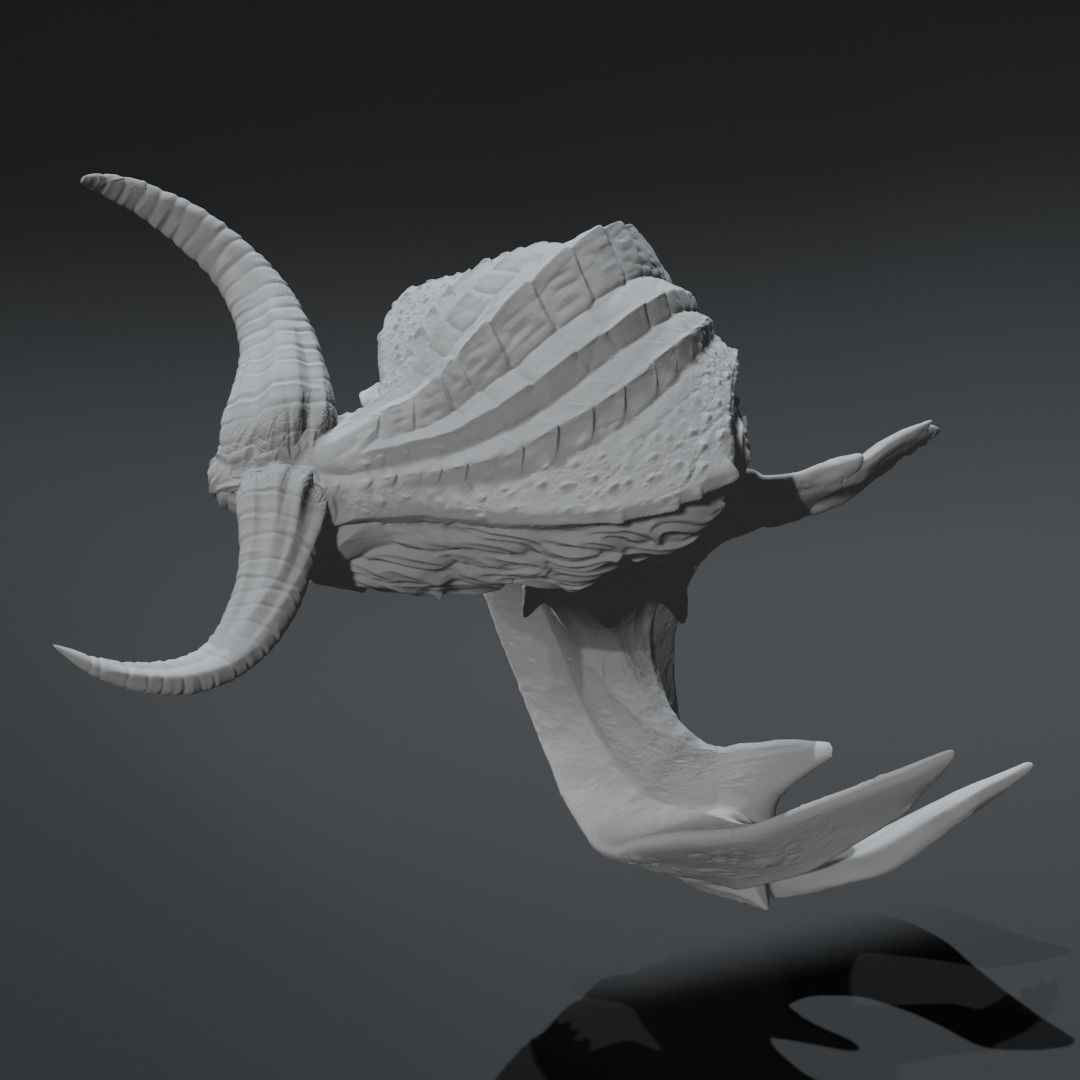 Ceadeus Monster Hunter Elder Dragon 3d print model 3D model 3D ...
