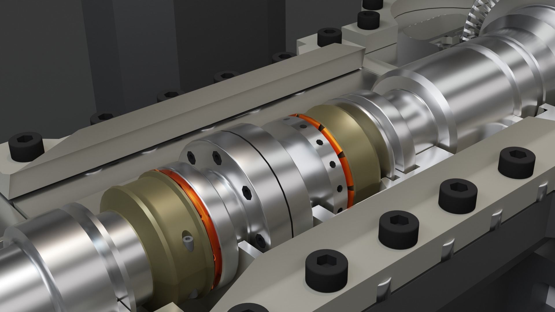 Steam Turbine Generator - Full Detailed 3D model | CGTrader