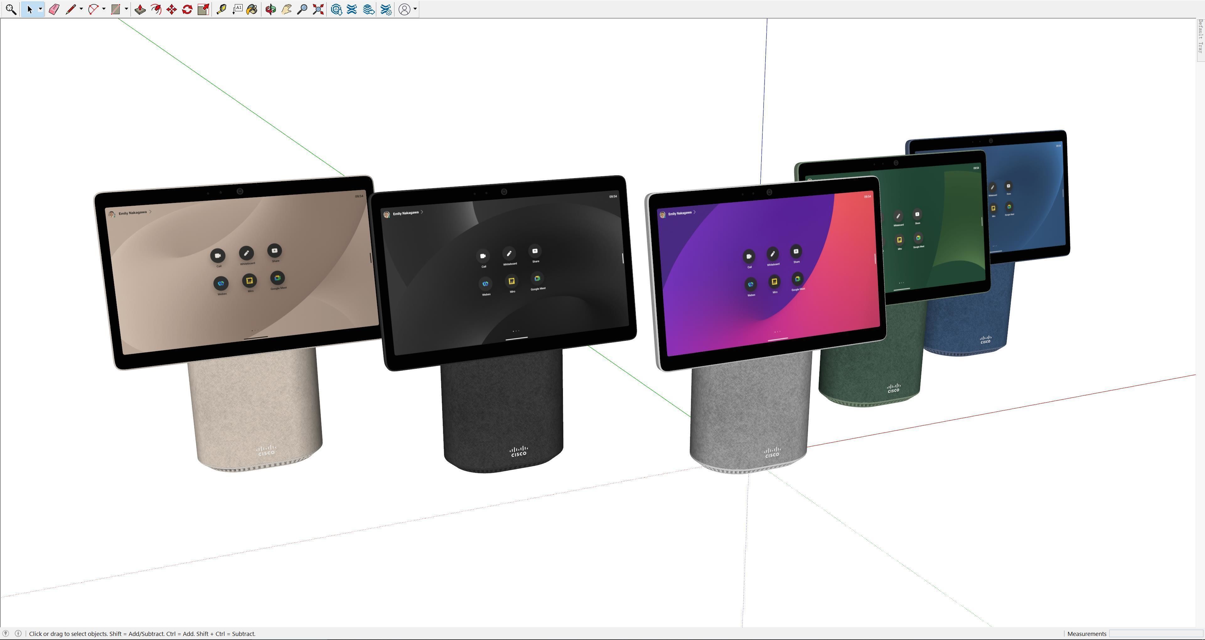 Cisco Webex Desk Mini - All in One PC 3D model | CGTrader