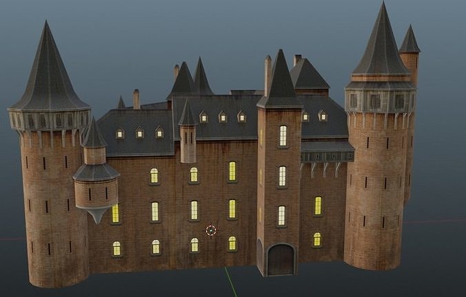 historical castle 3D model | CGTrader
