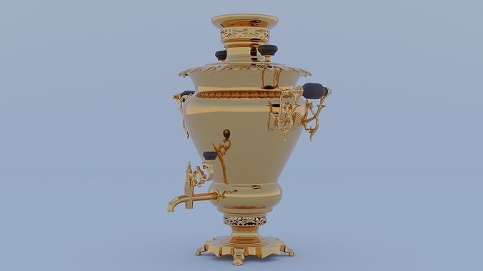 Samovar 3D model | CGTrader