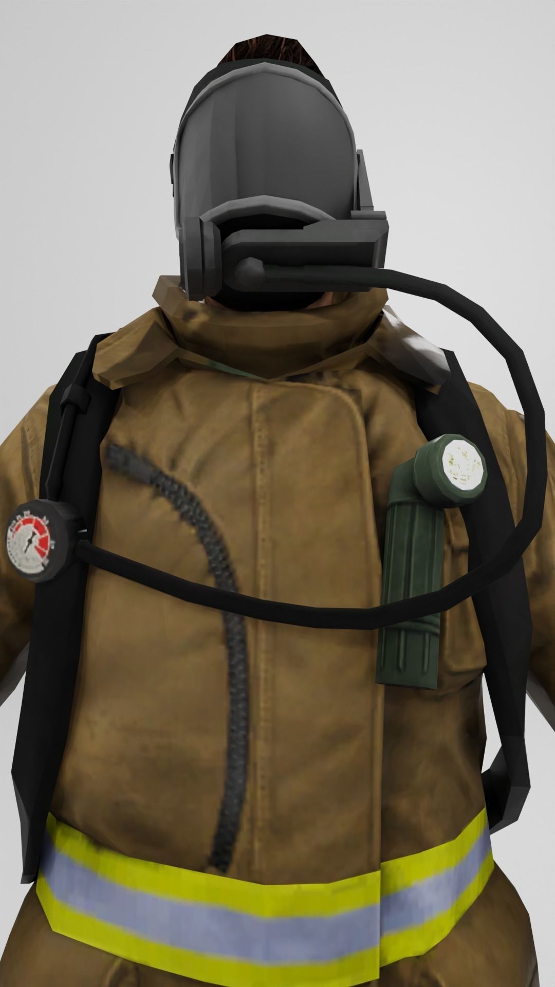 3D model Firefighters Low-poly 3D model VR / AR / low-poly | CGTrader