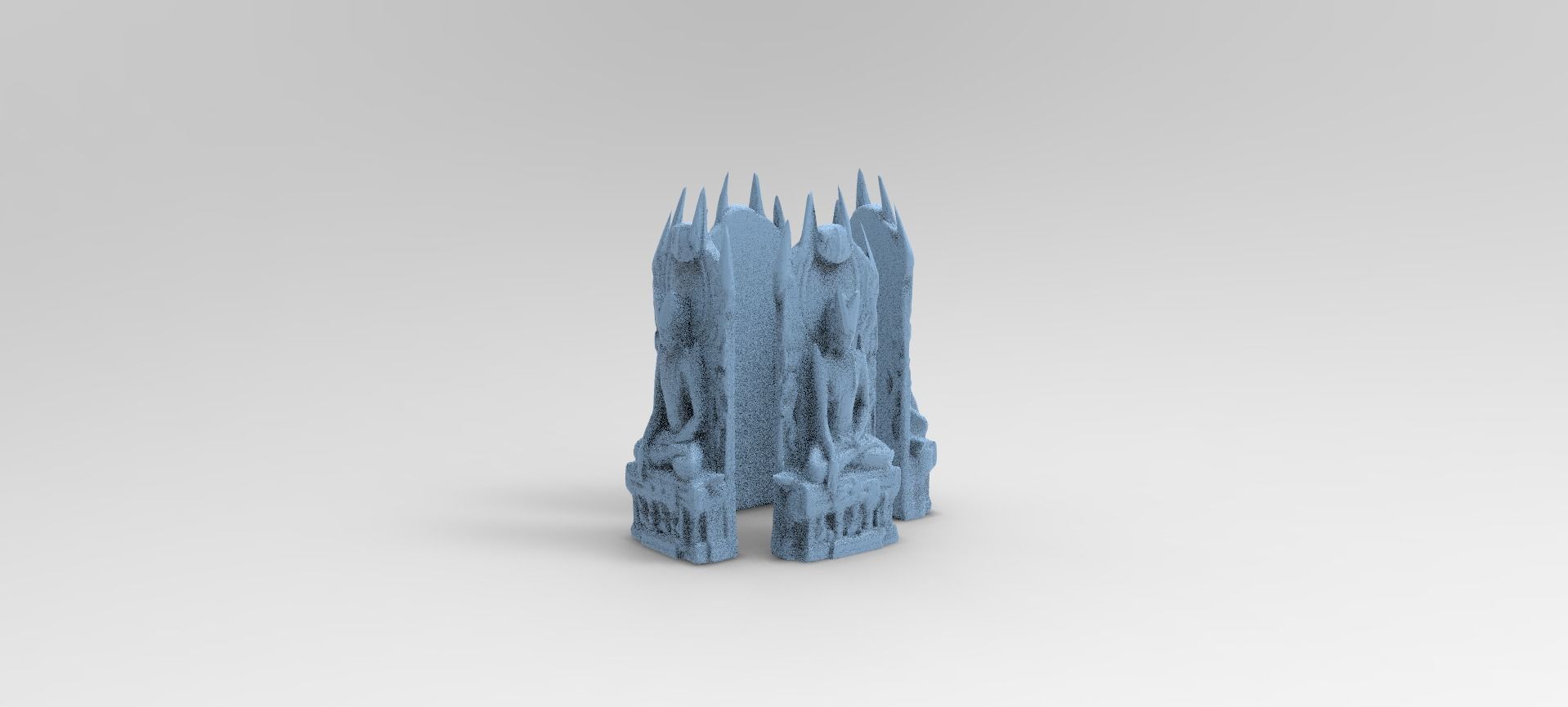 Alien Ancient pillar 4 3D model | CGTrader