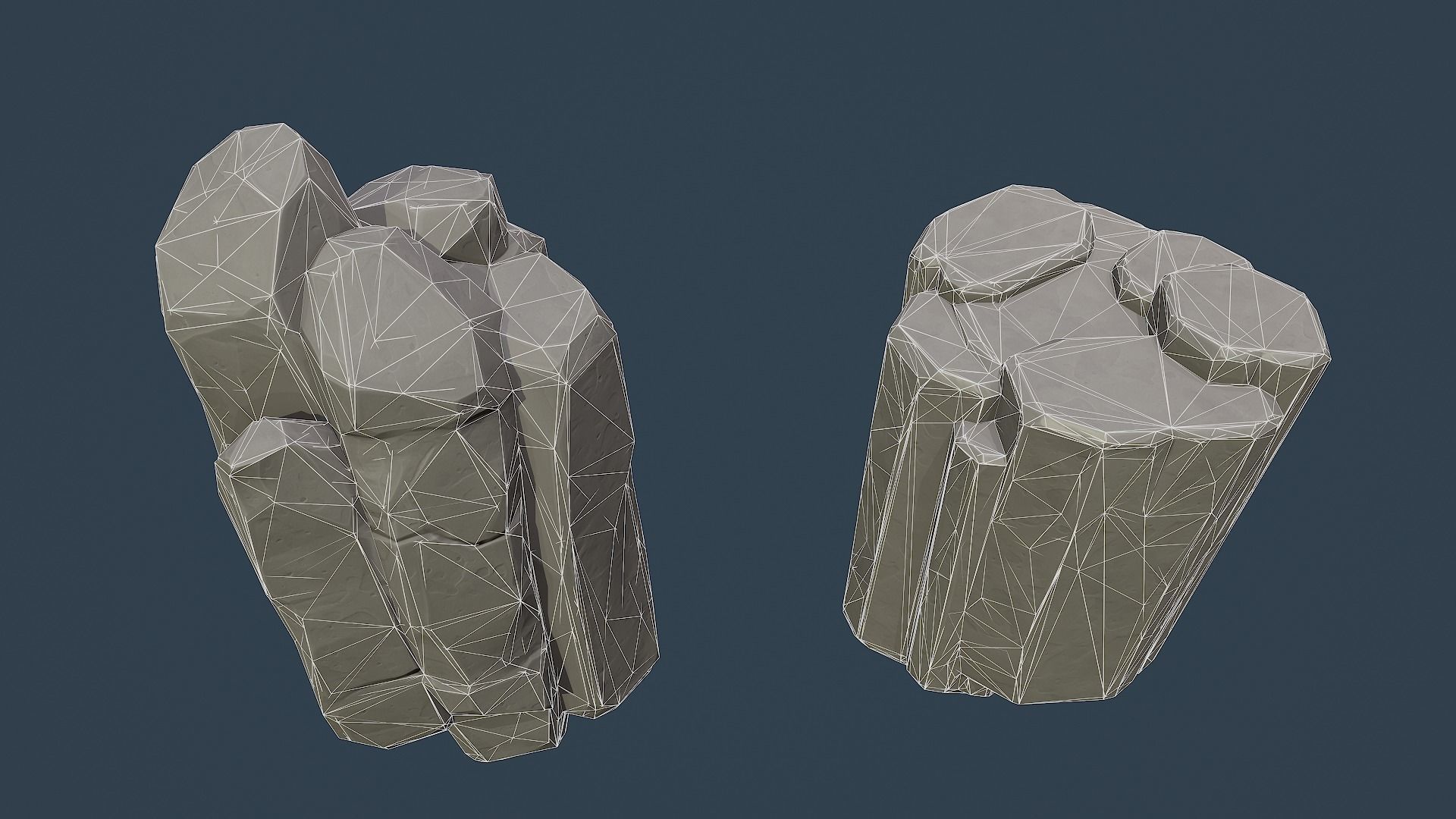 3D model Stylised Rocks VR / AR / low-poly | CGTrader