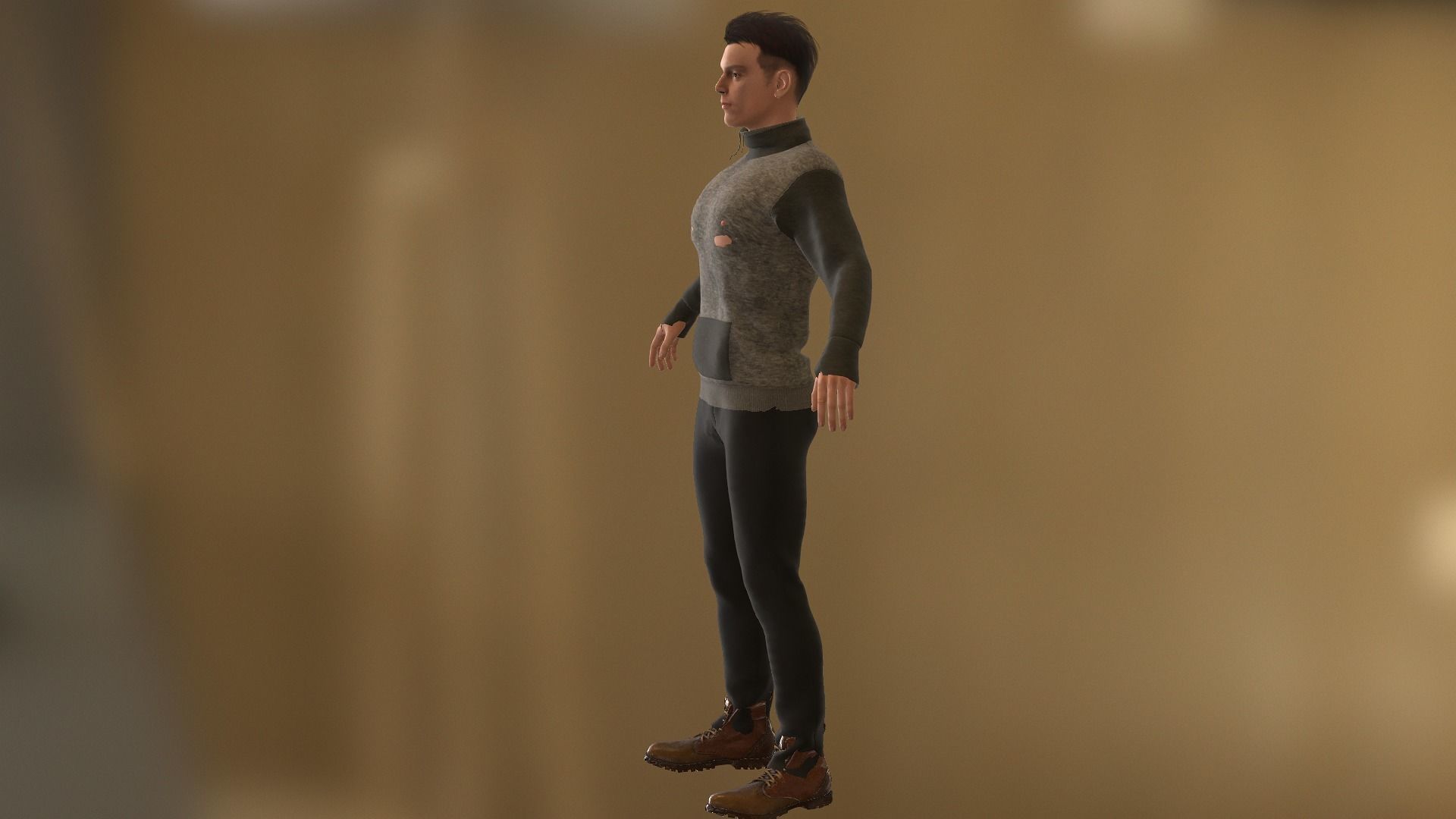 3D model Evan peters VR / AR / low-poly | CGTrader