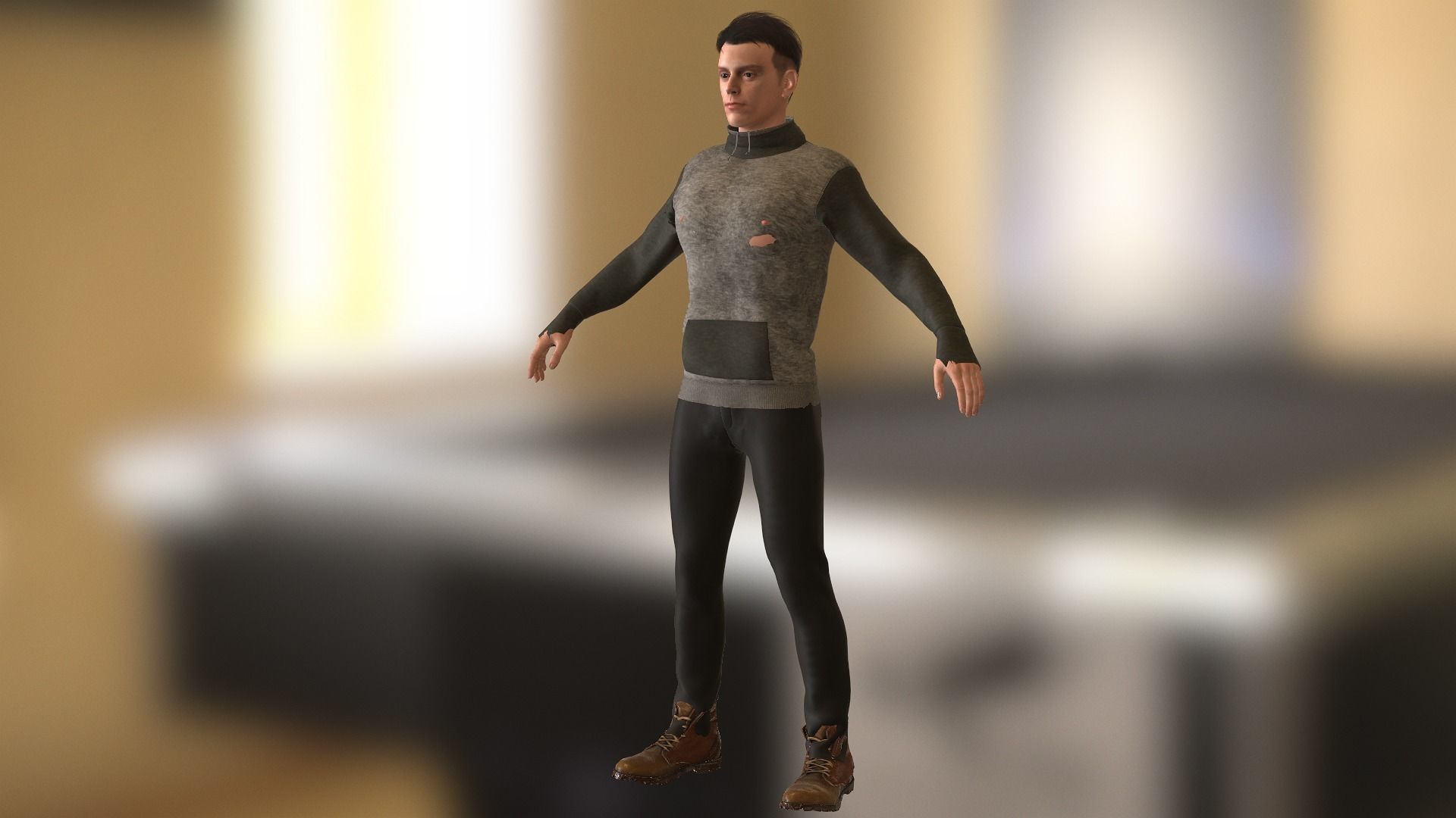 3D model Evan peters VR / AR / low-poly | CGTrader
