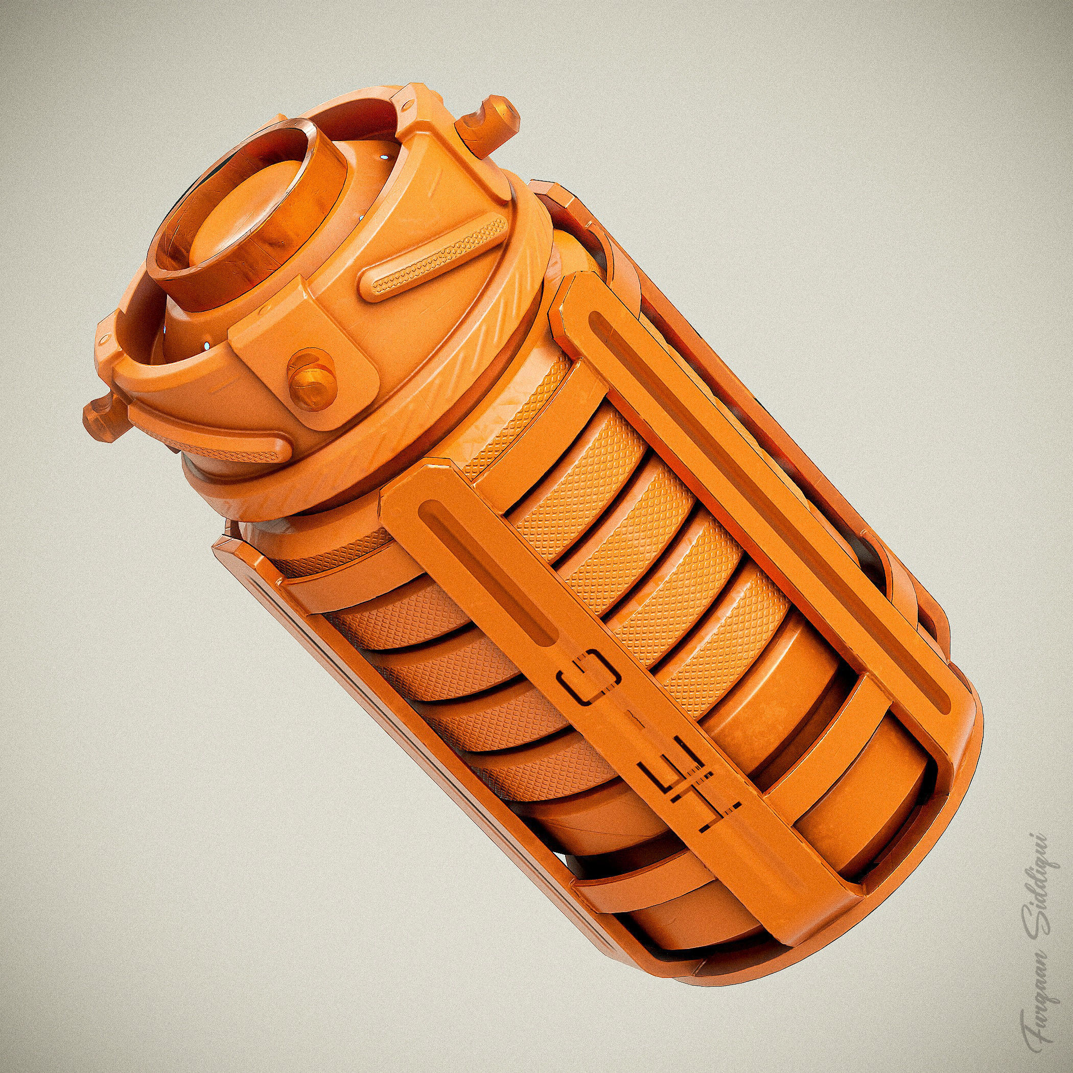 3D model Sci-fi Grenades V8 VR / AR / low-poly | CGTrader