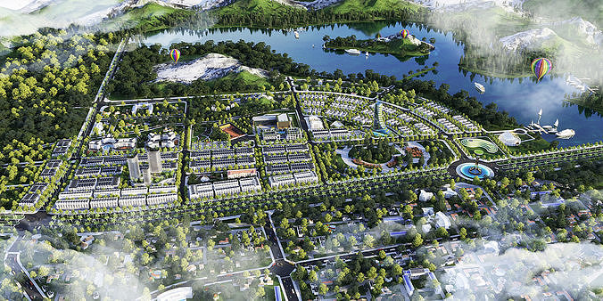 Urban planning by sketchup and vray 3D model | CGTrader