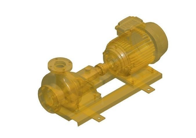 CENTRIFUGAL PUMP 3D model | CGTrader
