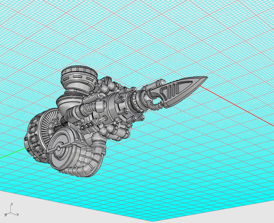 The Full Dominator 3D model 3D printable | CGTrader