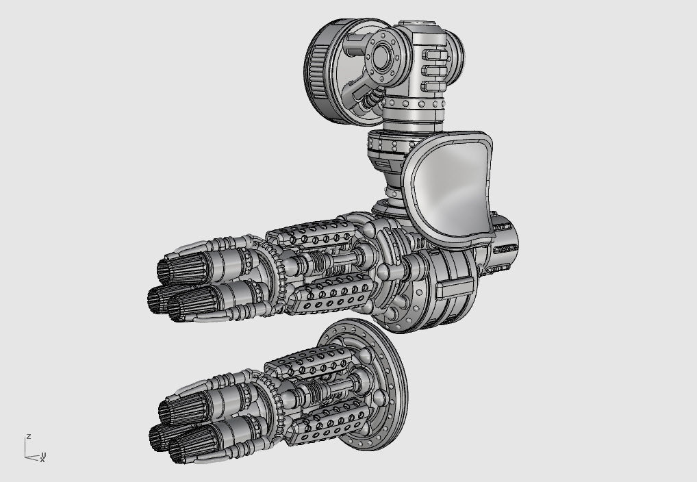 The Full Dominator 3D model 3D printable | CGTrader