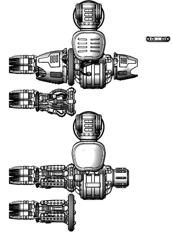 The Full Dominator 3D model 3D printable | CGTrader