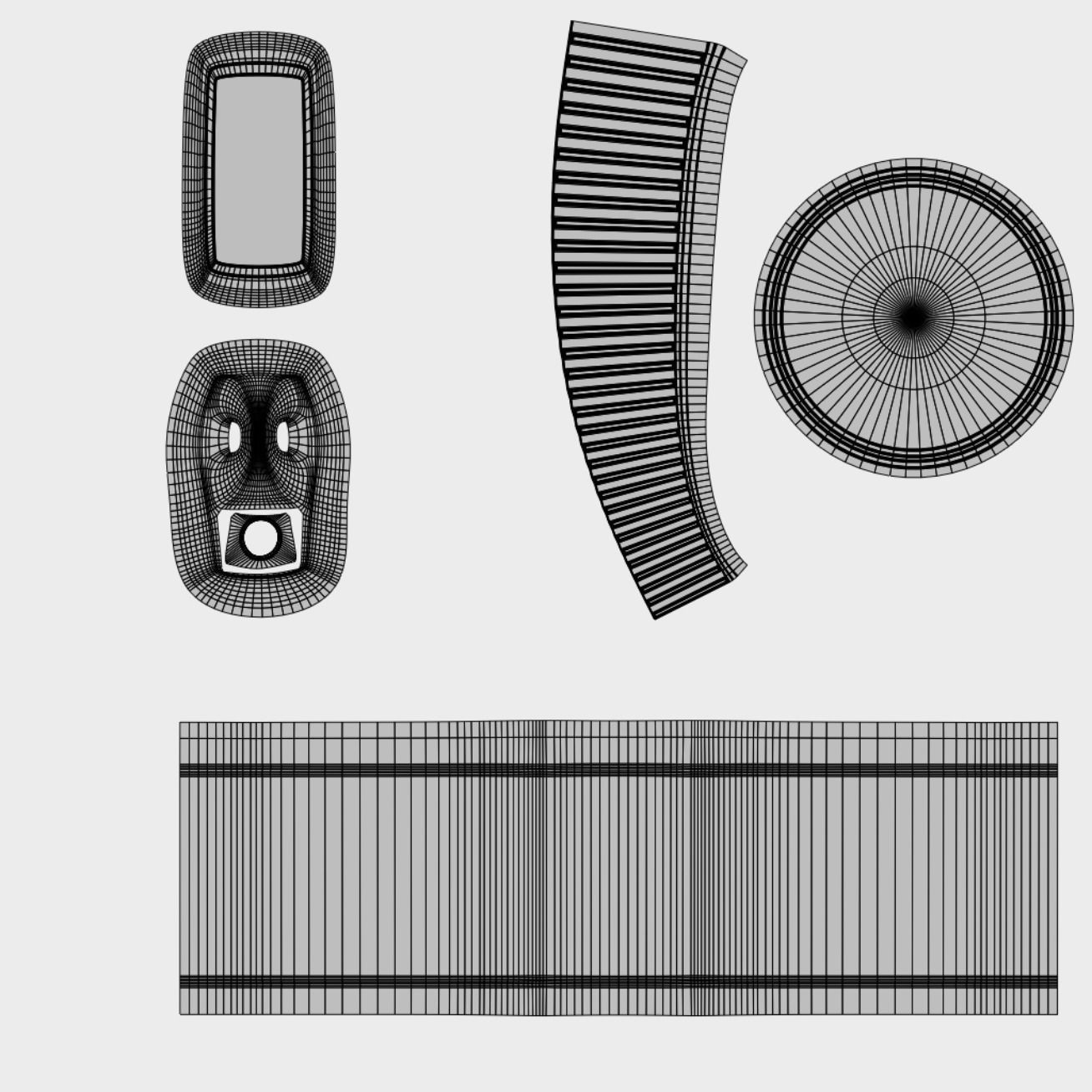 Industrial laboratory fluid chemical containers and blank labels 3D ...