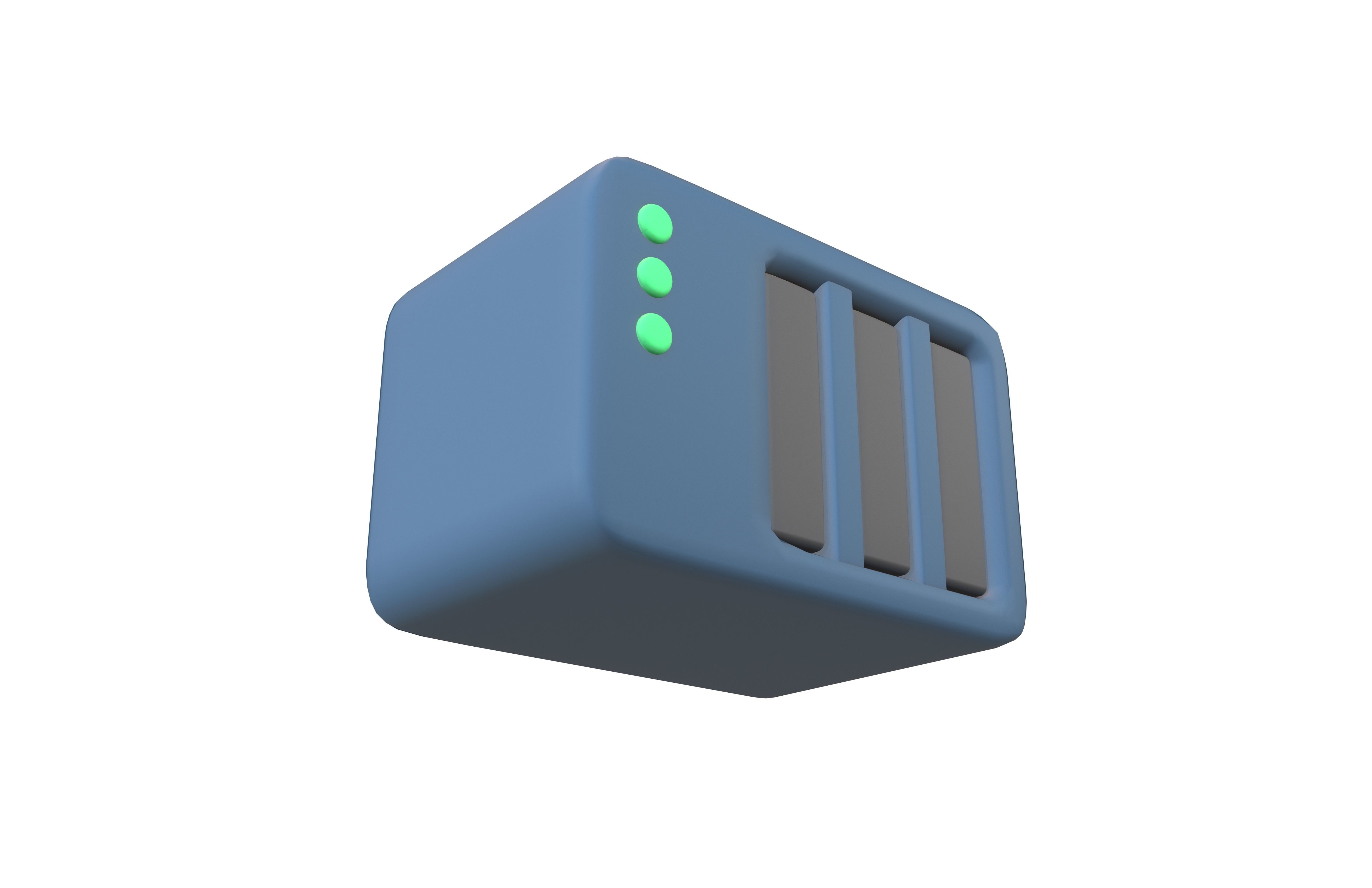 3D model Nas Icon v1 001 VR / AR / low-poly | CGTrader