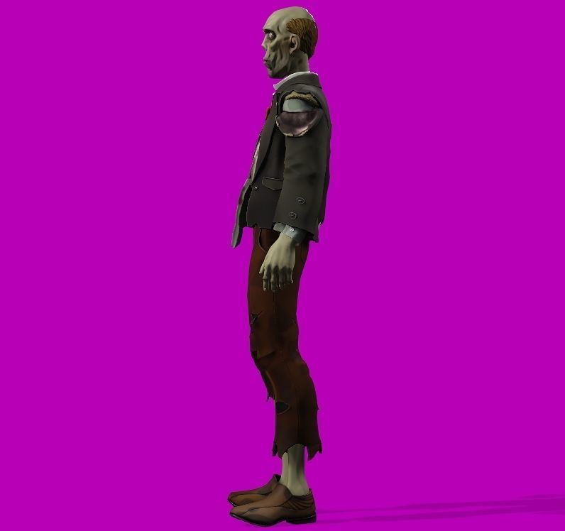 3D model stylized zombie iasson VR / AR / low-poly | CGTrader