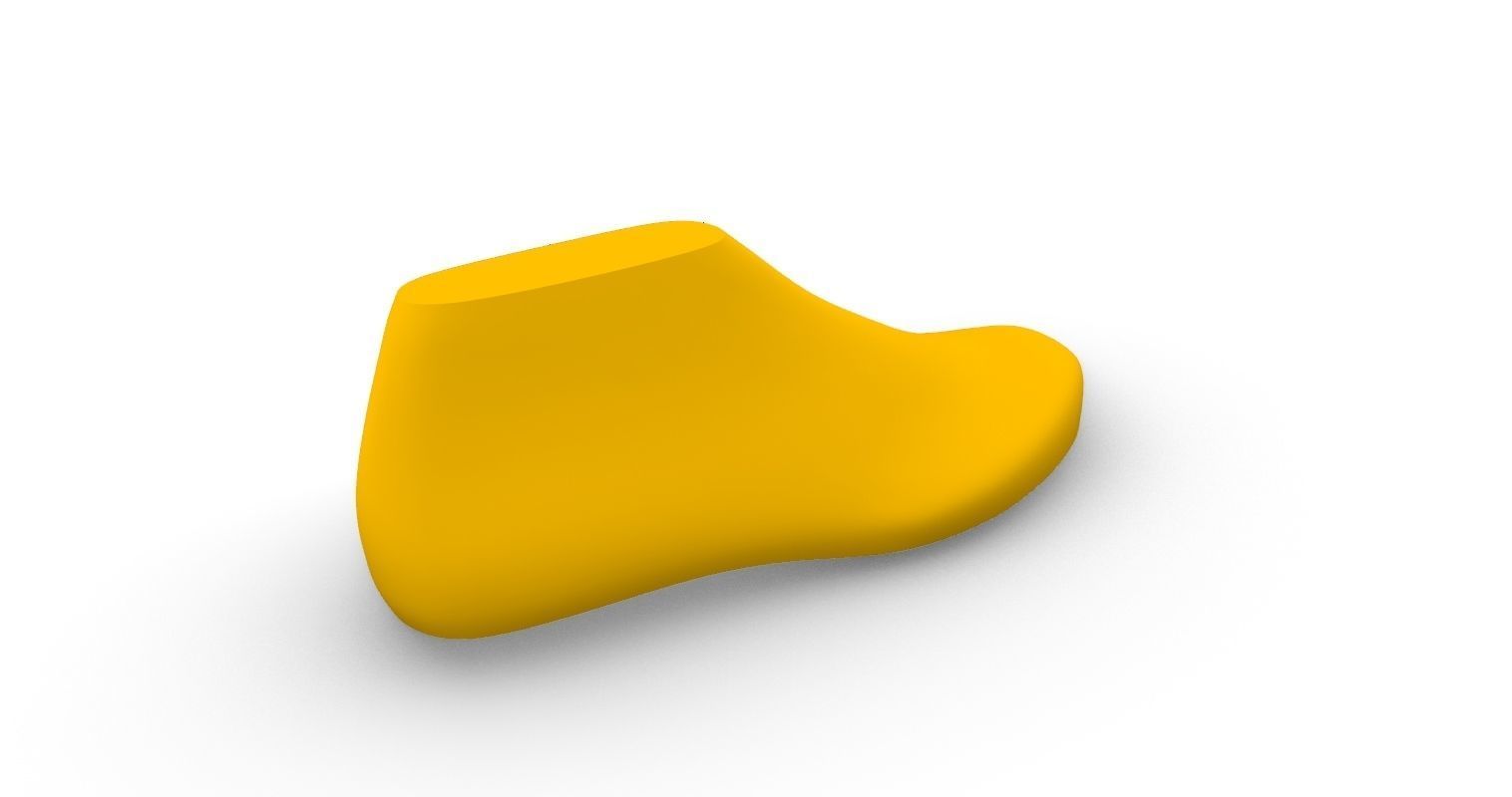 Man Shoe Last 3D model 3D printable | CGTrader