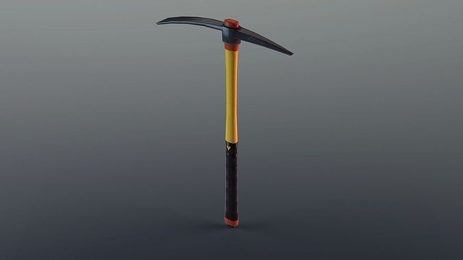 3D model Pickaxe - Modern VR / AR / low-poly | CGTrader