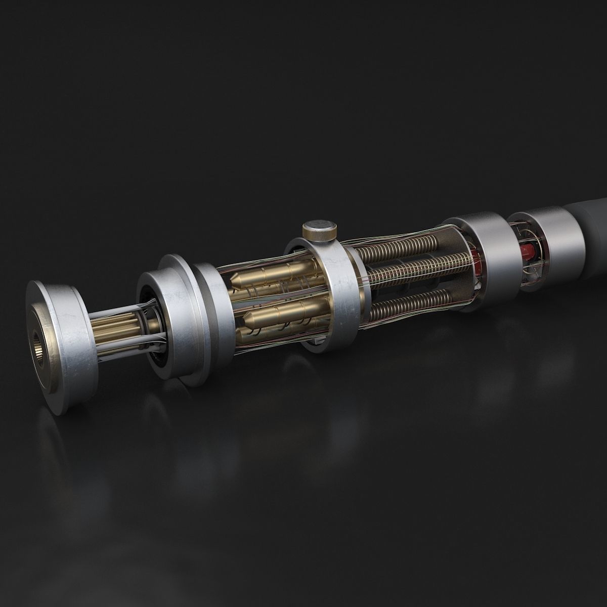 Darth Revan Lightsaber Red 3D model | CGTrader