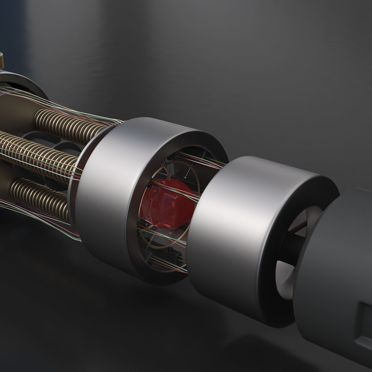 Darth Revan Lightsaber Red 3D model | CGTrader
