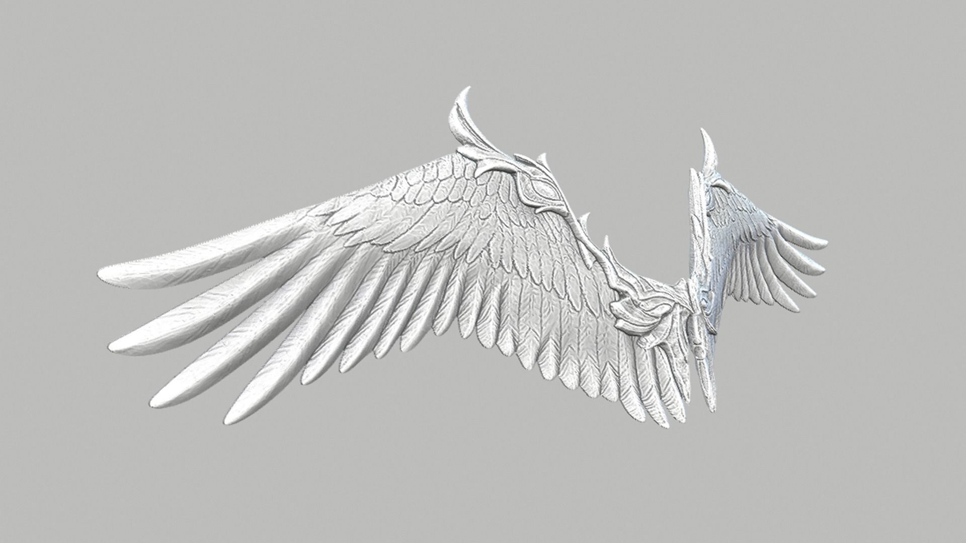 Angel Wing 3D model 3D printable | CGTrader