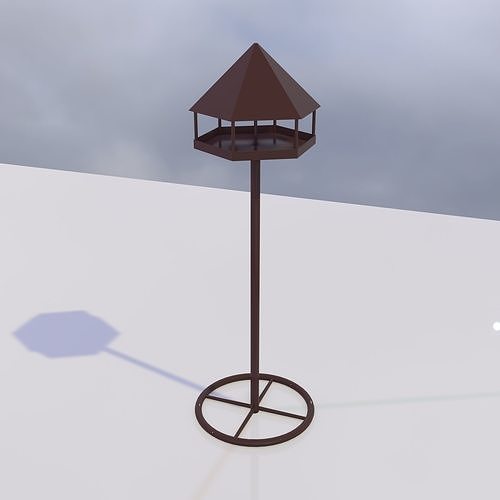Bird feeders 3D model | CGTrader